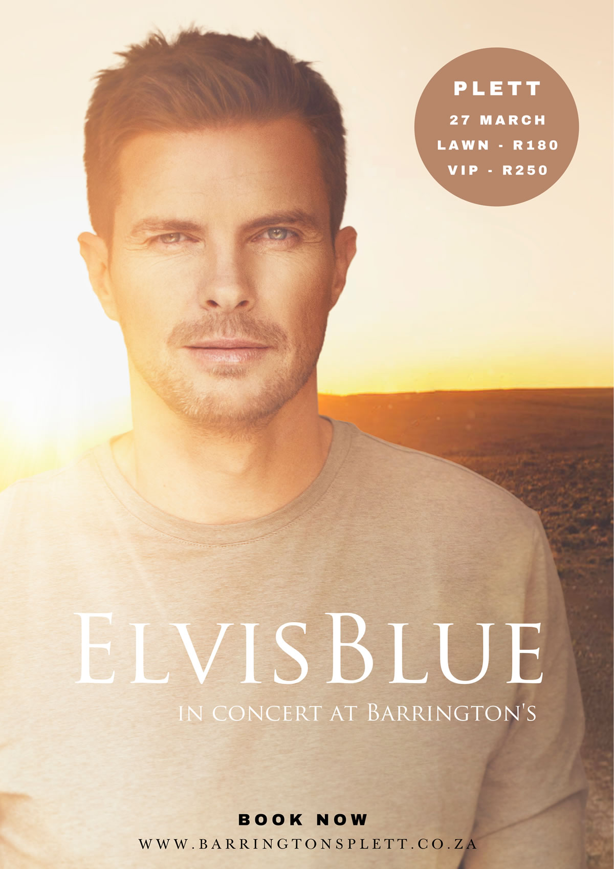 Elvis Blue in Concert Event Plettenberg Bay Garden Route