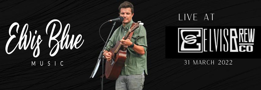 Elvis Blue at Elvis Brew Event George Garden Route