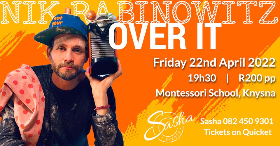 Nik Rabinowitz - Over It Event Knysna Garden Route