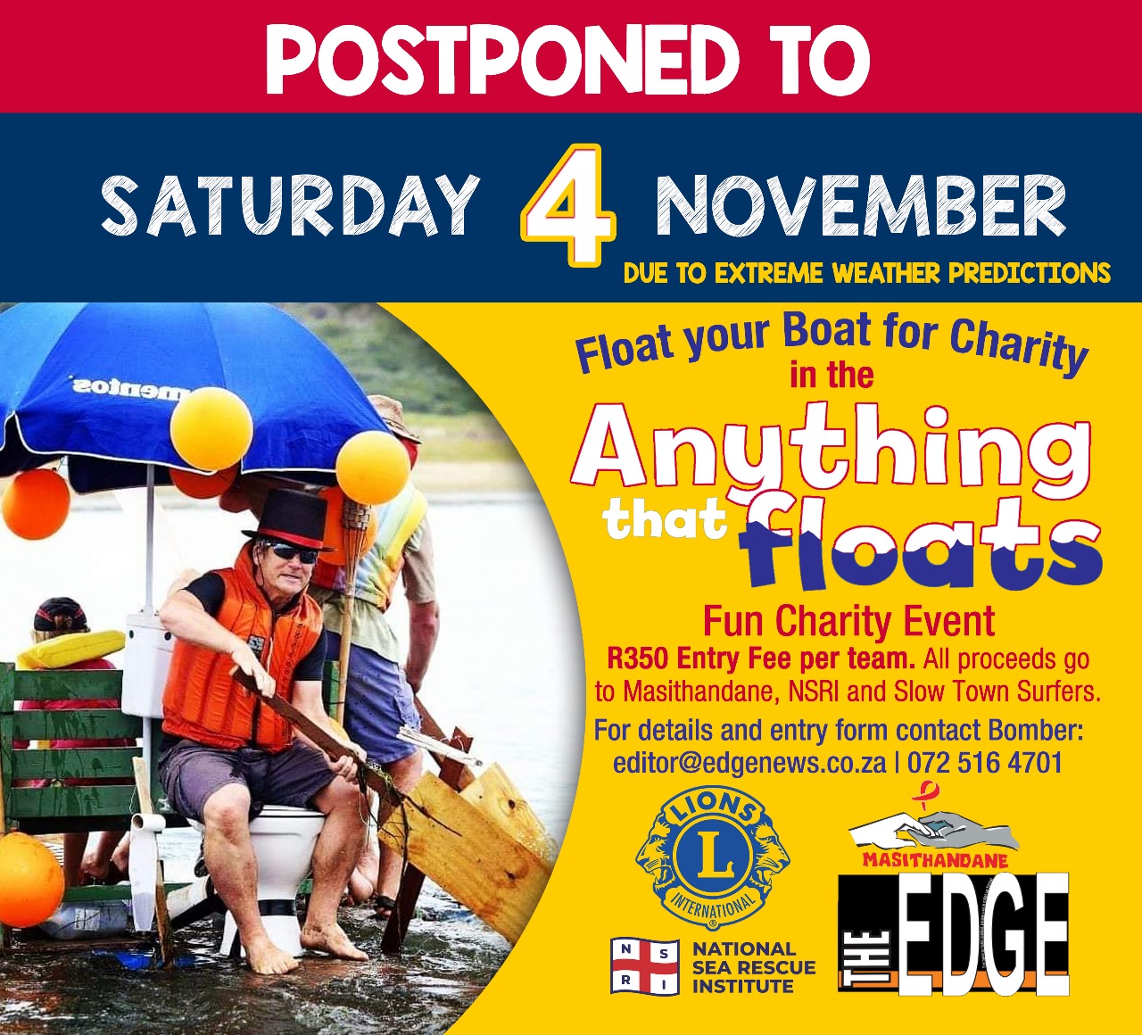 Anything that Floats & Fun SUP race Event Sedgefield Garden Route