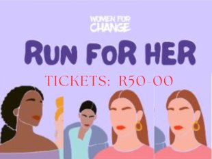Women for Change - Run for her Event Oudtshoorn Garden Route