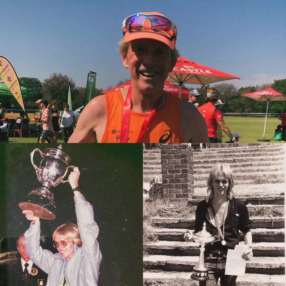 Bruce Fordyce at the Knysna Forest Marathon Event Knysna Garden Route