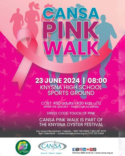 CANSA Funrun / Walk Event Knysna Garden Route